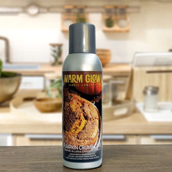 Pumpkin Crumb Cake Room Spray – Warm Glow
